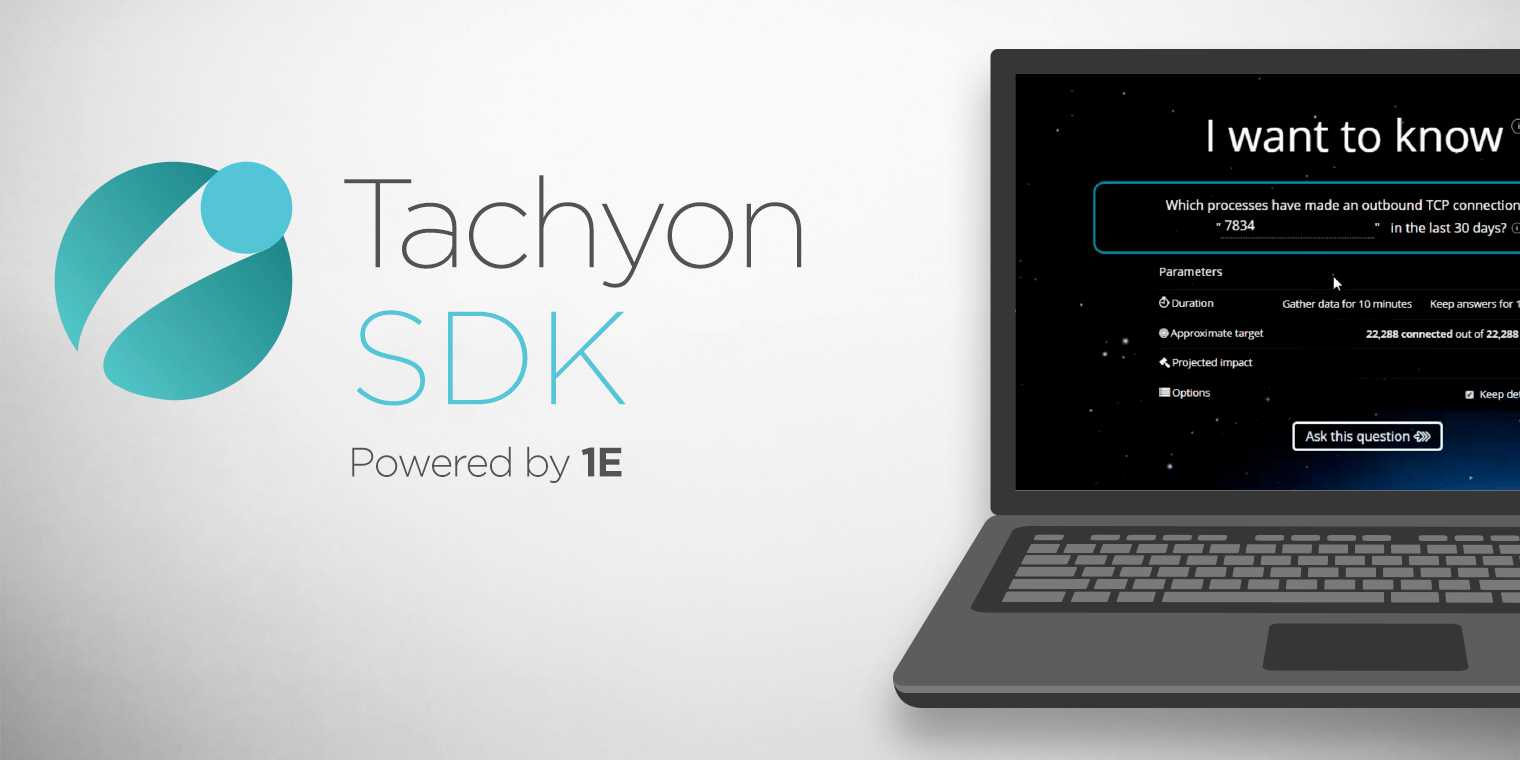 Why every Tachyon user should use the SDK - 1E