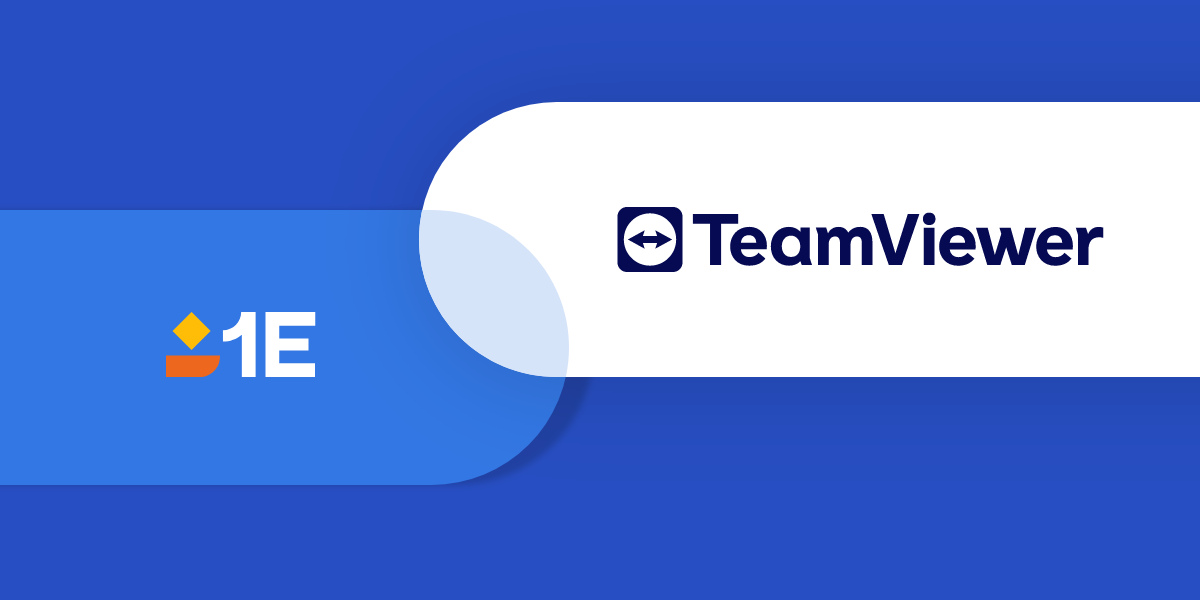 A New Day for the Digital Workplace: TeamViewer to Acquire 1E - 1E